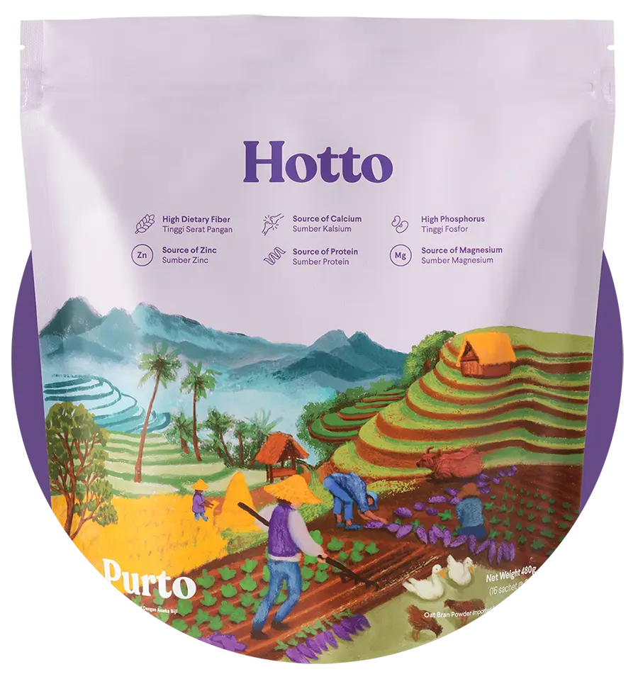 Hotto Purto – Superfood multigrain with purple potato
