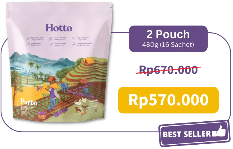 Hotto Purto – Multigrain with Purple Potato